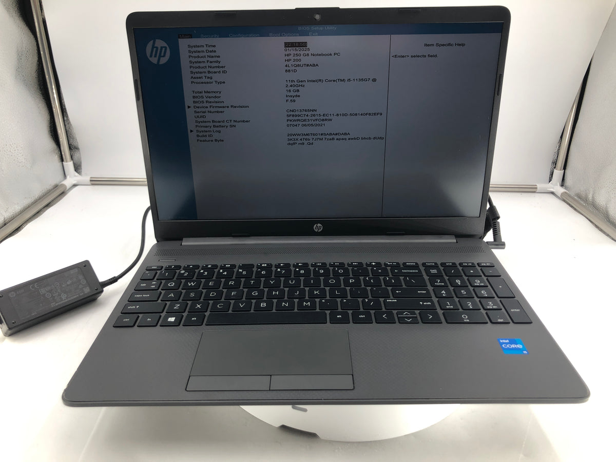 HP 250 G8 NOTEBOOK PC Core i5-1135G7 256GB 16GB — 3R Technology